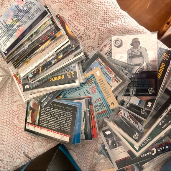 Other | Huge Lot Assorted Racing Trading Cards Collection | Poshmark